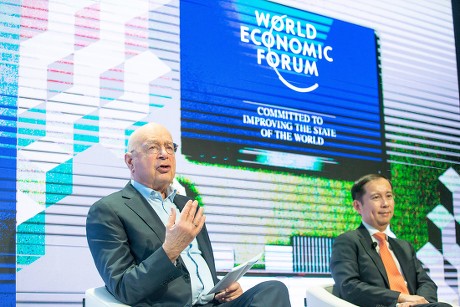 World Economic Forum Wef Founder Executive Editorial Stock Photo ...