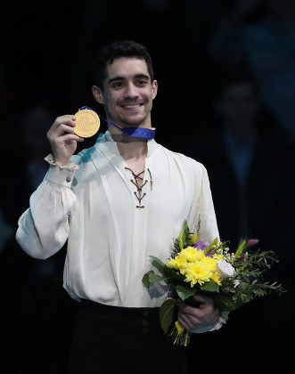 Winner Javier Fernandez Spain Celebrates During Editorial Stock Photo ...