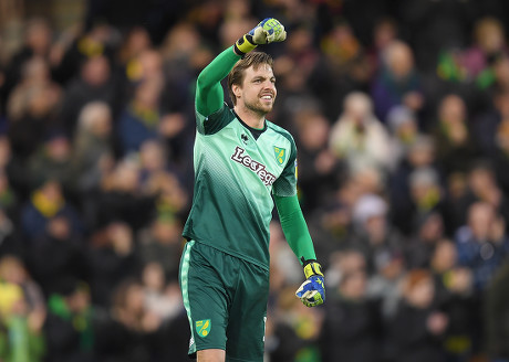 Norwich City Goalkeeper Tim Krul Celebrates Editorial Stock Photo ...