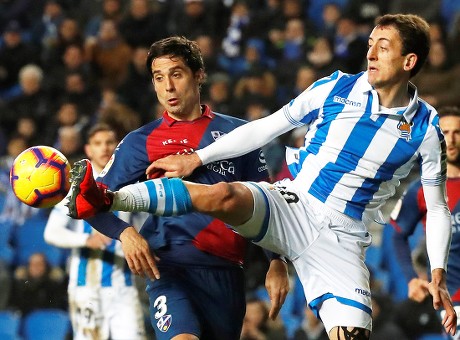 Huescas Goalkeeper Roberto Santamaria C Action Editorial Stock Photo ...