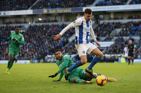 Watfords Etienne Capoue Slides Into Tackle Editorial Stock Photo ...