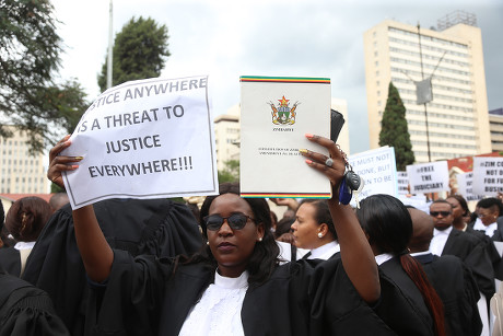 __COUNT__ Lawyers March for Justice in Harare, Zimbabwe - 29 Jan 2019 ...