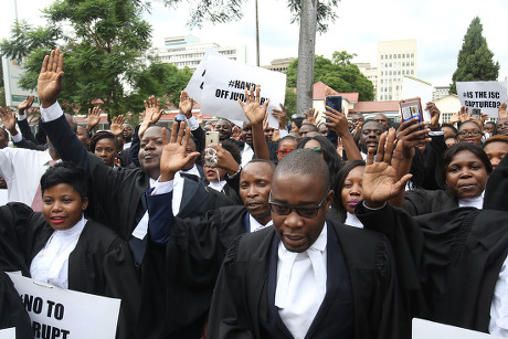 10 Zimbabwe's lawyers march for the restoration of the rule of law ...