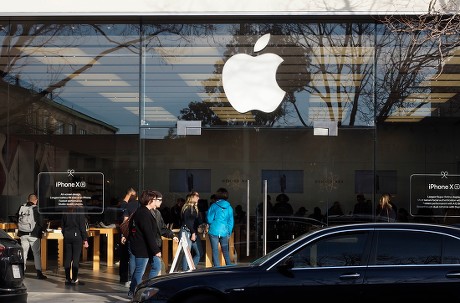 Exterior View Apple Store Berkeley California Editorial Stock Photo ...