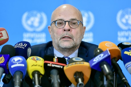 Director Unrwa Lebanon Claudio Cordone Speaks Editorial Stock Photo ...