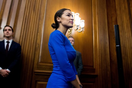 Democratic Representative New York Alexandria Ocasiocortez Editorial ...