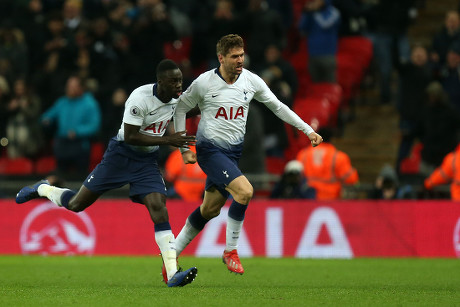 Fernando Llorente Tottenham Hotspur Celebrates Scoring Editorial Stock ...