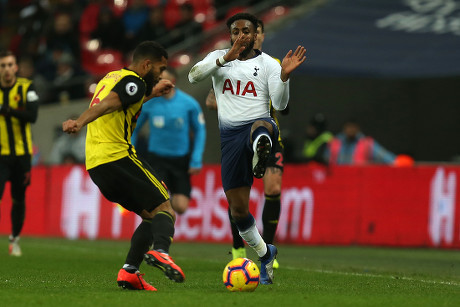 Adrian Mariappa Watford Danny Rose Tottenham Editorial Stock Photo ...