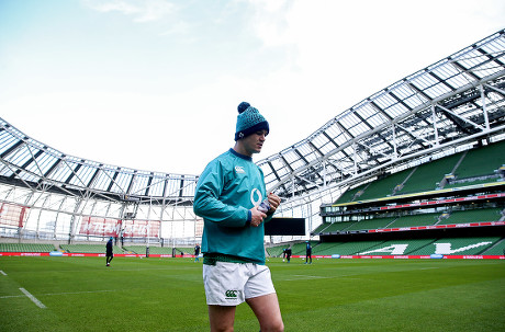 Ireland Rugby Captain's Run, Aviva Stadium, Dublin - 01 Feb 2019 Stock ...