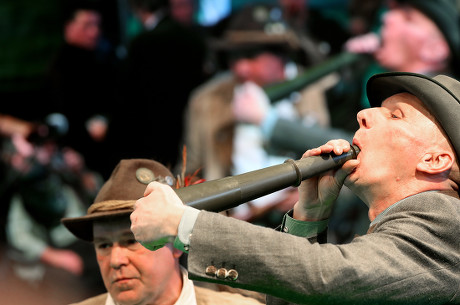 New German Deer Caller Champion Thomas Editorial Stock Photo - Stock ...