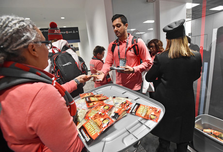 Team Atl Volunteers Give Out Hand Editorial Stock Photo - Stock Image ...