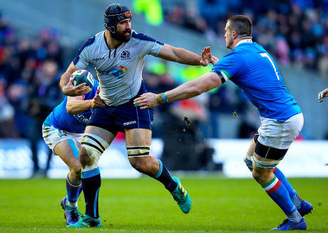 Scotland Vs Italy Scotlands Josh Strauss Editorial Stock Photo - Stock ...