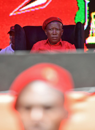 Economic Freedom Fighters Eff Party President Editorial Stock Photo ...