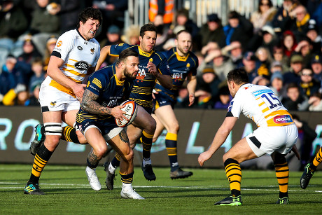 Francois Hougaard Worcester Warriors Takes On Editorial Stock Photo ...
