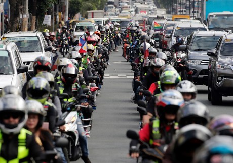 Members Riders Philippines Rotp Stage Demonstration Editorial Stock ...