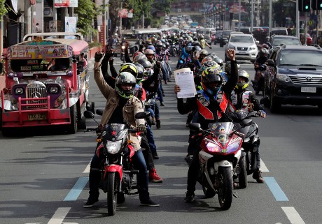 Members Riders Philippines Rotp Stage Demonstration Editorial Stock ...