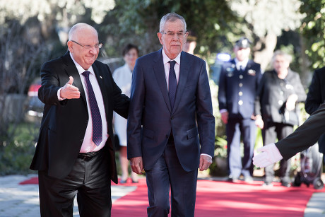 President of Austria visits Israel, Jerusalem - 04 Feb 2019 Stock ...