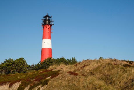 Lighthouse Hoernum Sylt Nordfriesland Schleswigholstein Germany ...