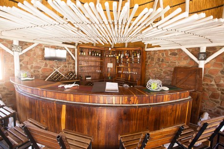 Bar Elegant Desert Lodge Sesriem Namibia Editorial Stock Photo - Stock ...