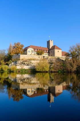 Castle Grafenburg Lauffen Neckar Badenwuerttemberg Germany Editorial ...