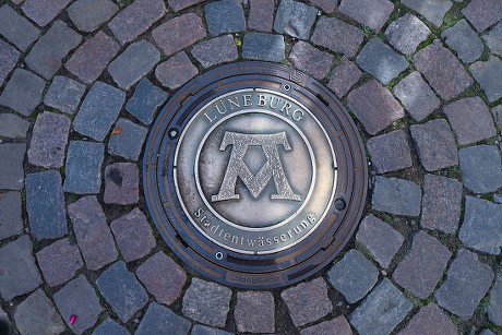 Manhole Cover Symbol Formula Mons Pons Editorial Stock Photo - Stock ...