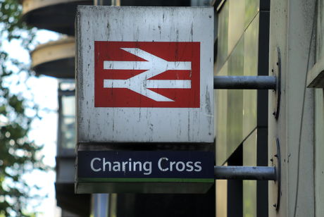 Charing Cross Station Sign London England Editorial Stock Photo - Stock ...