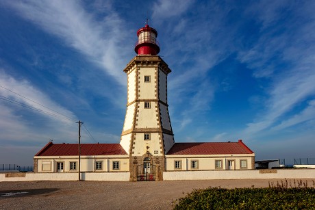 Lighthouse Farol Do Cabo Espichel Cabo Editorial Stock Photo - Stock Image | Shutterstock