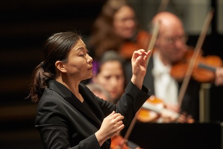 South Korean Conductor Shiyeon Sung Conducts Editorial Stock Photo ...