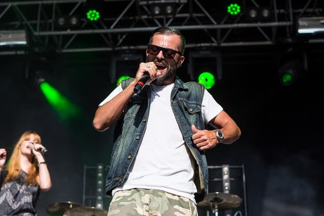 Swiss Rapper Musician Marco Bliggensdorfer Alias Editorial Stock Photo ...