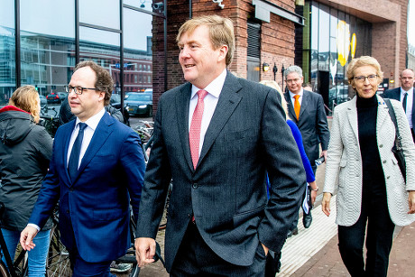 King Willemalexander Minister Wouter Koolmees During Editorial Stock ...
