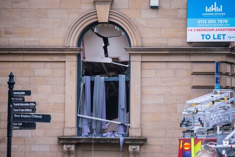 imágenes de Gas explosion, Batley, UK - 07 Feb 2019 - Imágenes de stock ...