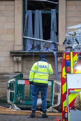 imágenes de Gas explosion, Batley, UK - 07 Feb 2019 - Imágenes de stock ...