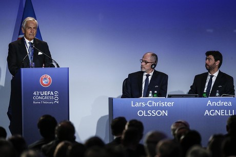 UEFA Congress in Rome, Italy - 07 Feb 2019 Stock Pictures, Editorial ...