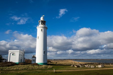 General View Hurst Point Lighthouse Editorial Stock Photo - Stock Image ...