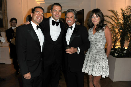 Ben Caring and Elle Perfect Wedding party at the home of Richard Caring ...