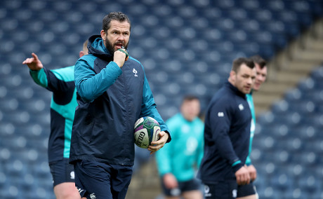 Defence Coach Andy Farrell Editorial Stock Photo - Stock Image ...