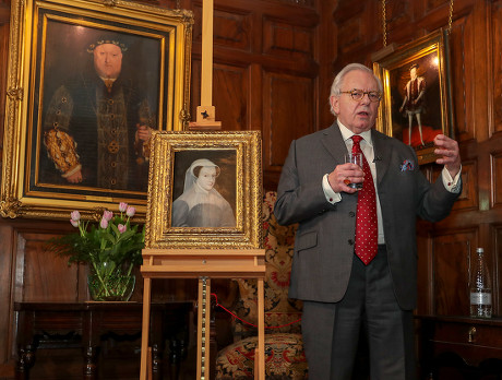 Dr David Starkey Unveils Rare Portrait Editorial Stock Photo - Stock ...