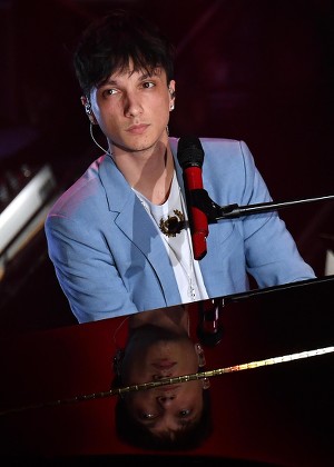 Italian Singer Ultimo Performs On Stage Editorial Stock Photo - Stock ...