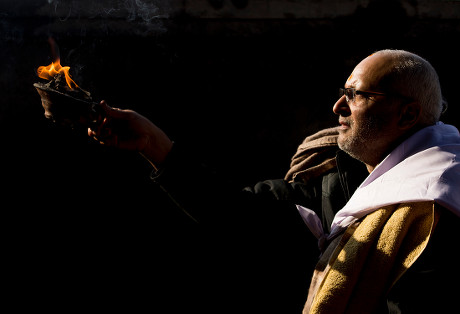 Hindu Priest Conducts Ritual Bratabandha Comingofage Editorial Stock ...