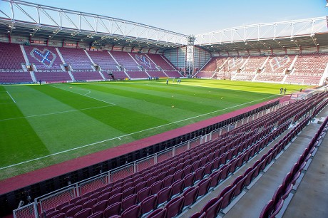 General View Inside Tynecastle Stadium Edinburgh Editorial Stock Photo ...
