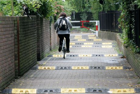 Speed Humps Cyclists Editorial Stock Photo - Stock Image | Shutterstock