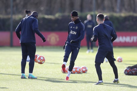 Marcus Rashford Manchester United During Training Editorial Stock Photo ...