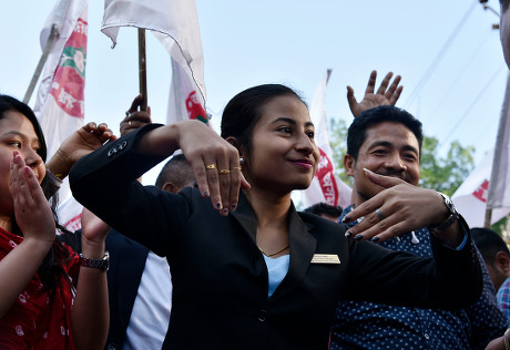Activists All Assam Students Union Aasu Editorial Stock Photo - Stock ...
