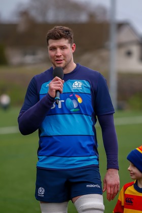 Scottish Rugby Forward Grant Gilchrist During Editorial Stock Photo ...