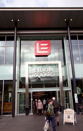 Entrance Eldon Square Shopping Centre Newcastle Editorial Stock Photo ...