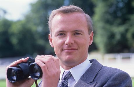 imágenes de Horse Racing Commentators - Aug 1986 - Imágenes de stock ...