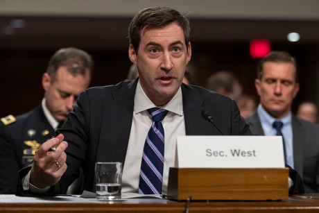 US Senate Armed Services Committee meeting, Washington, USA - 14 Feb ...