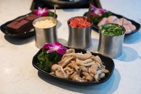 Arranged Photograph Shows Dish Pig Intestines Editorial Stock Photo ...