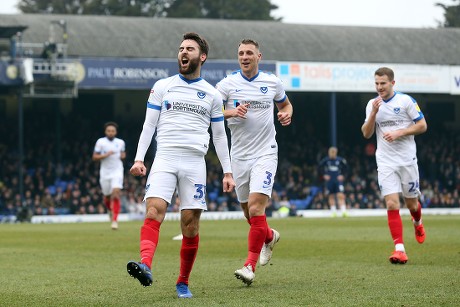 Ben Close Portsmouth Celebrates Scoring Second Editorial Stock Photo ...