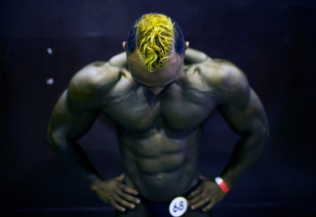 Bodybuilder During Prequalify Round Ifbb International Editorial Stock ...